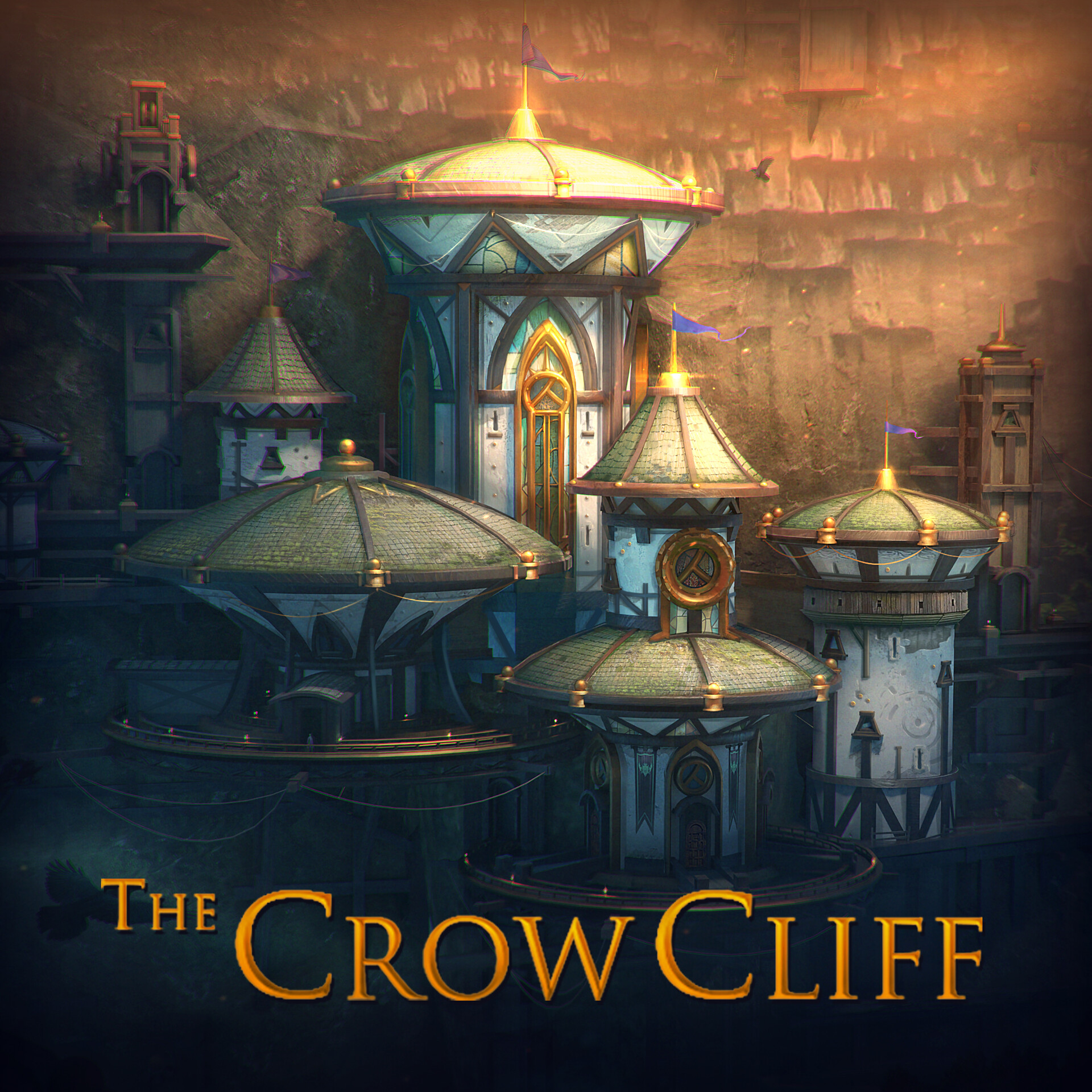 ArtStation - The Crow Cliff