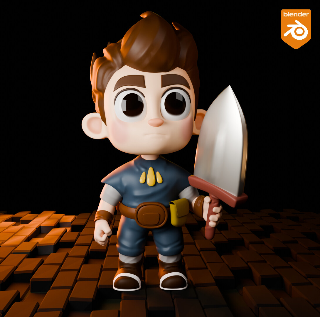 ArtStation - 6th Artwork - Medieval Adventurer