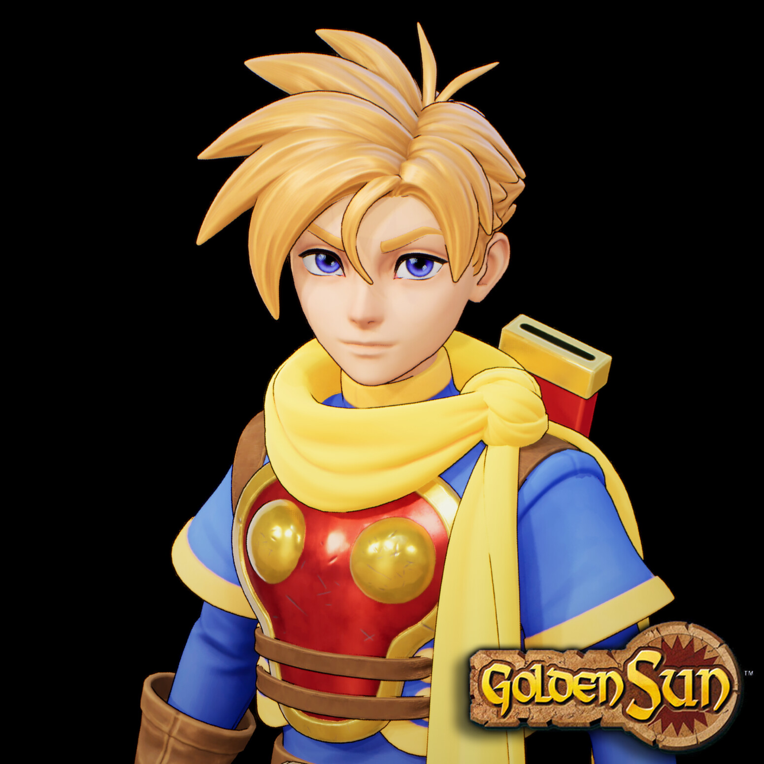 ArtStation - Isaac, a Golden Sun fan art