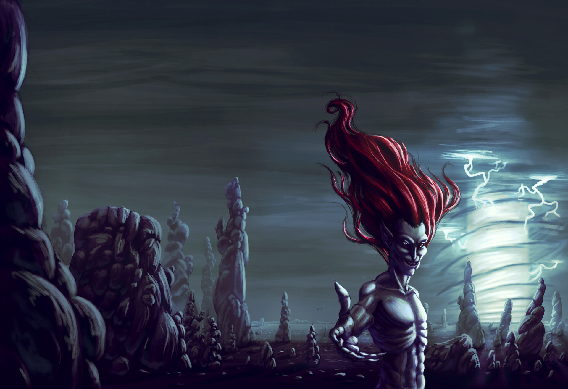 ArtStation - "To the Vortex" Cover art