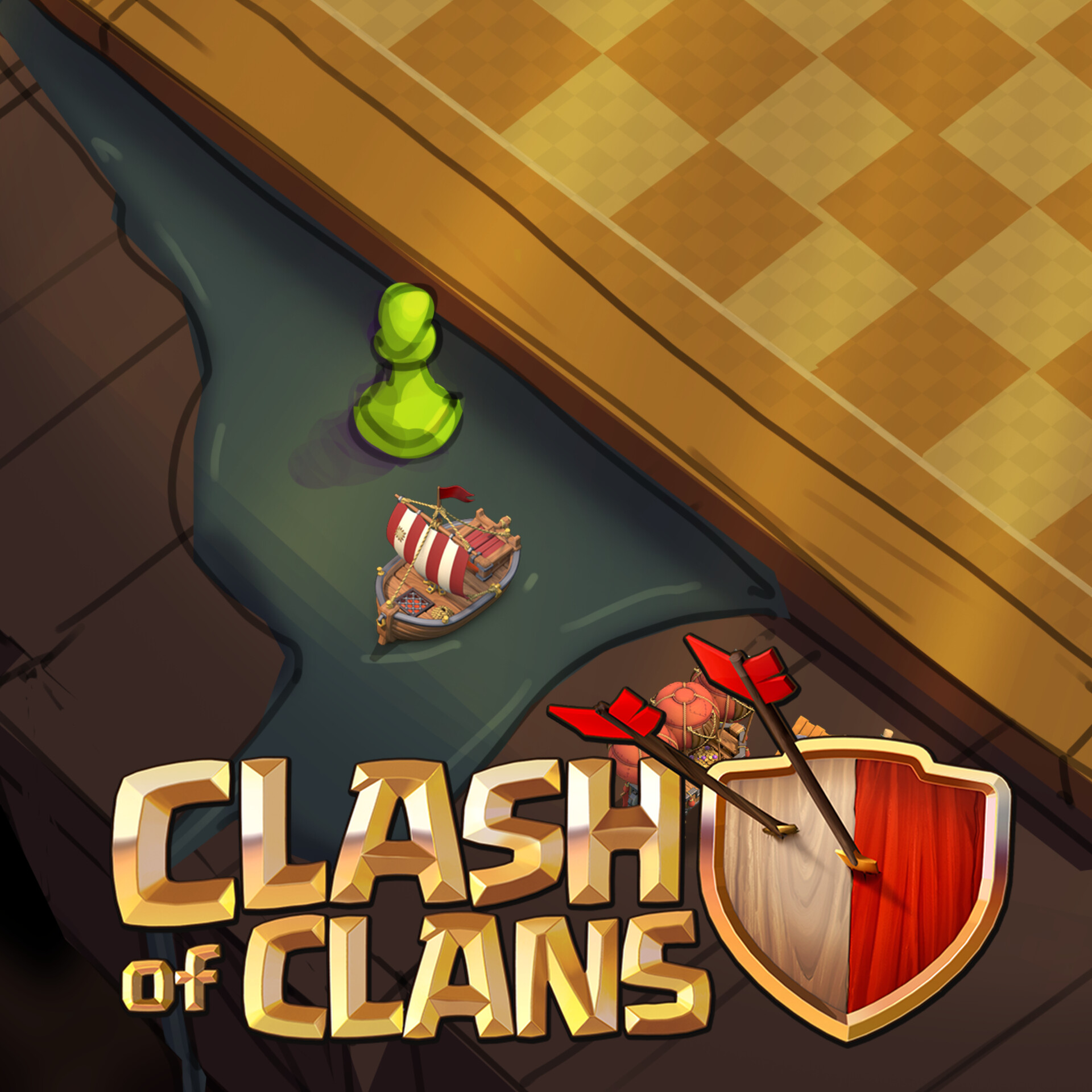 ArtStation - Chess Scenery