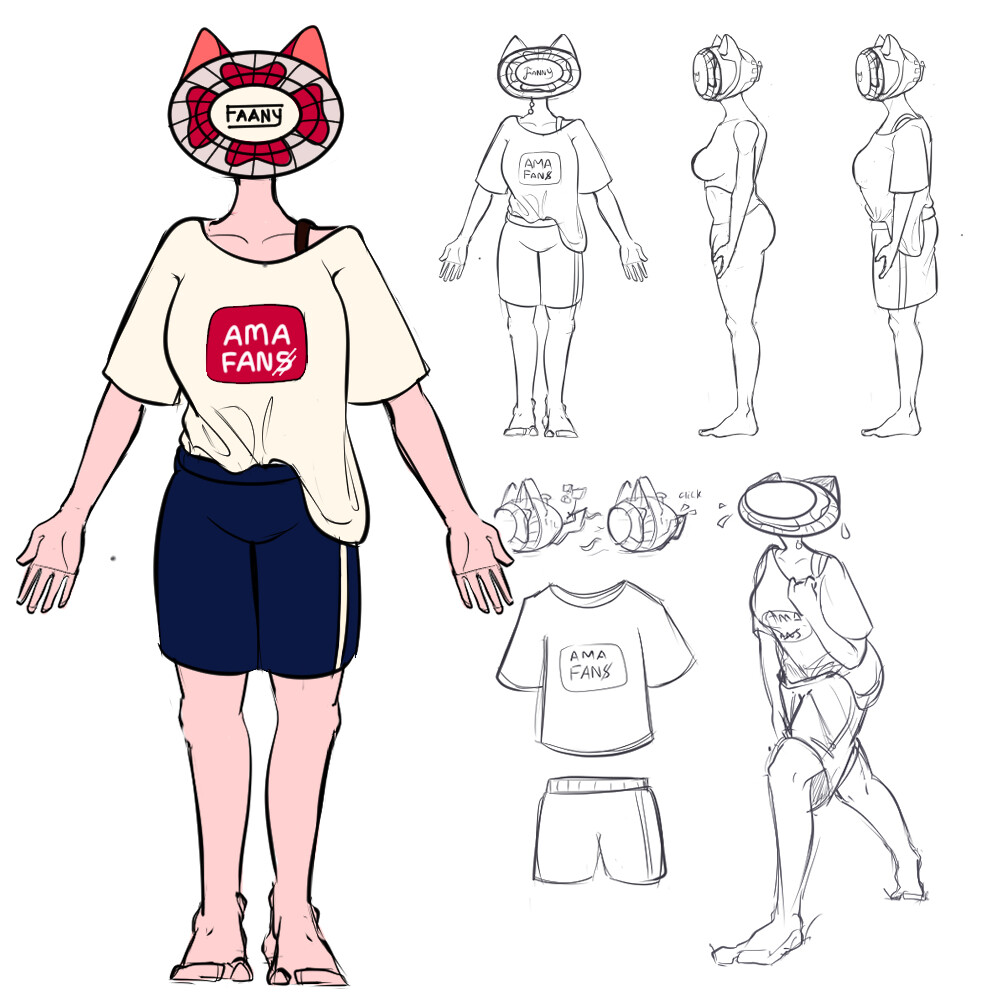 ArtStation - Fanny Character Design