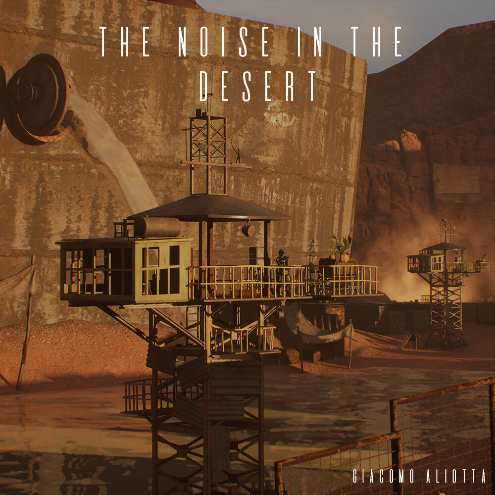 ArtStation - The noise in the desert