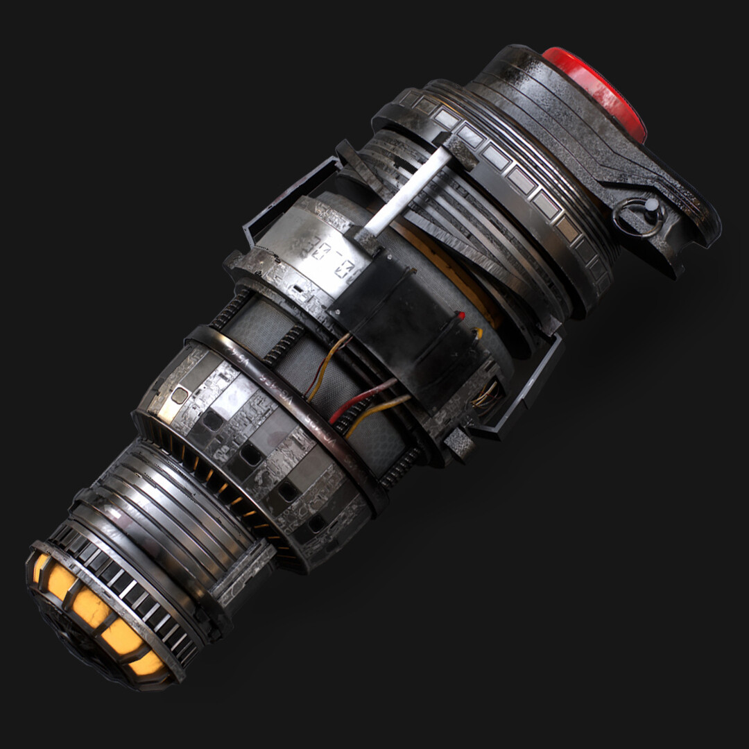 ArtStation - Vibranium Grenade