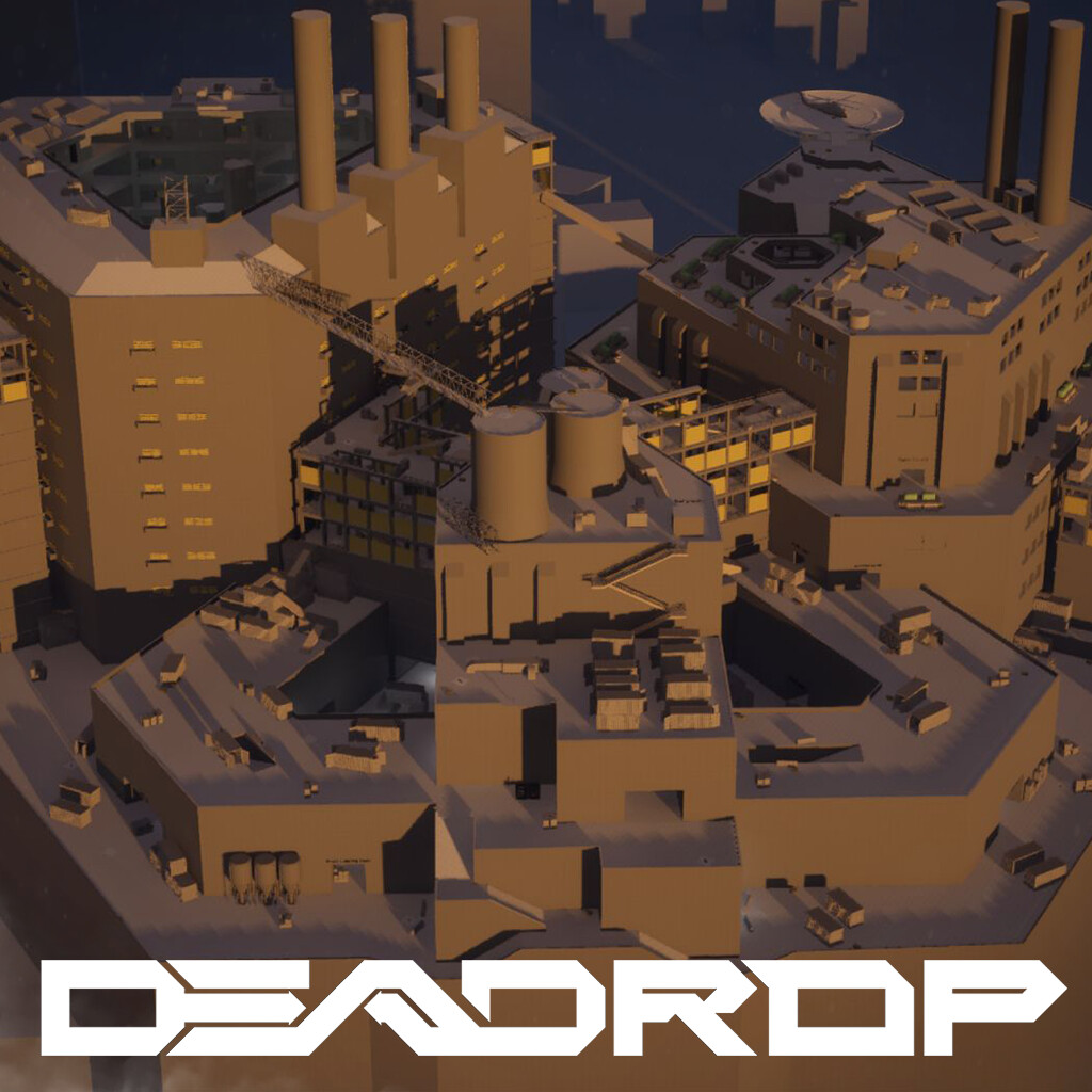 ArtStation - DEADROP - Proving Ground - Level Blockout
