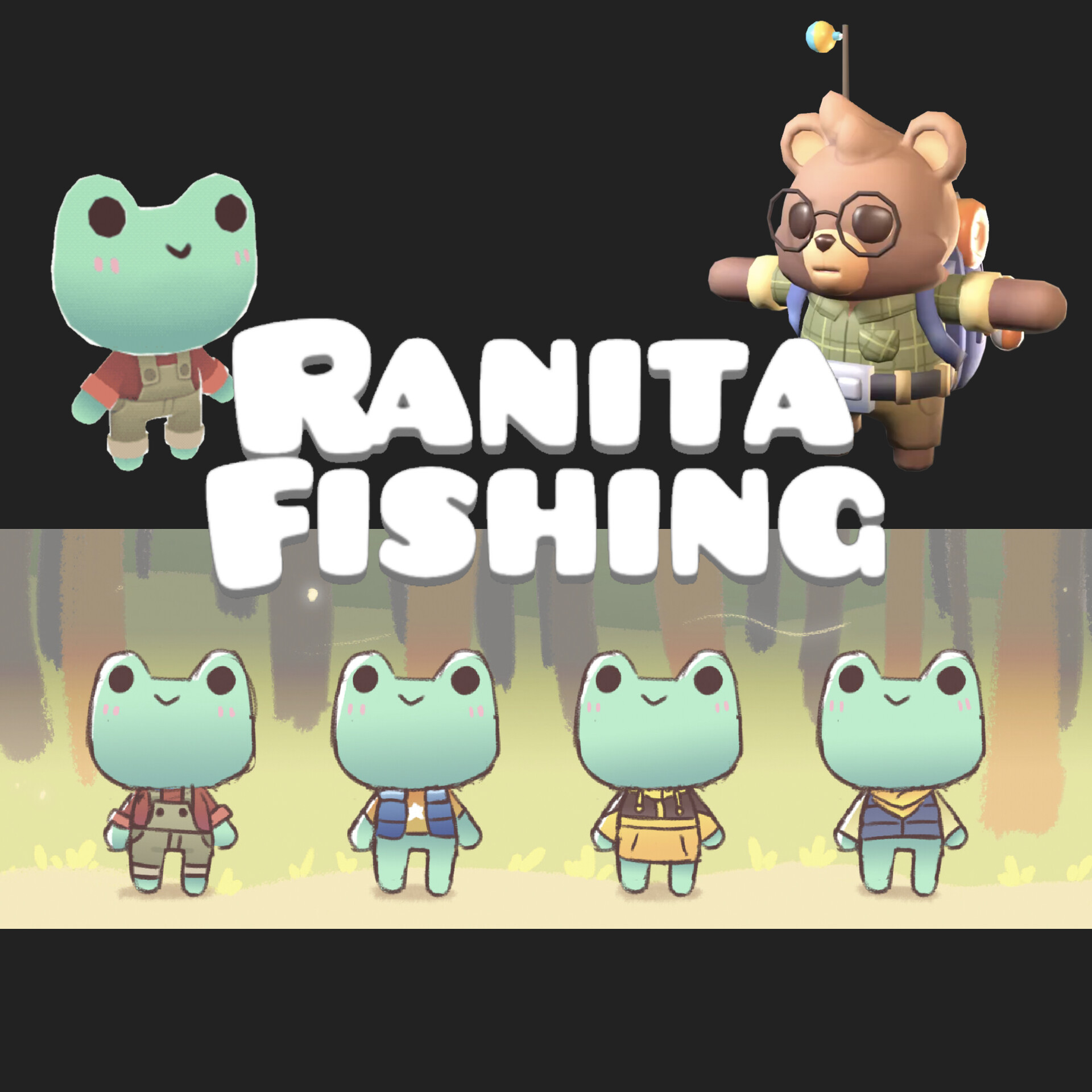 ArtStation - Ranita Fishing - Concept & 3D