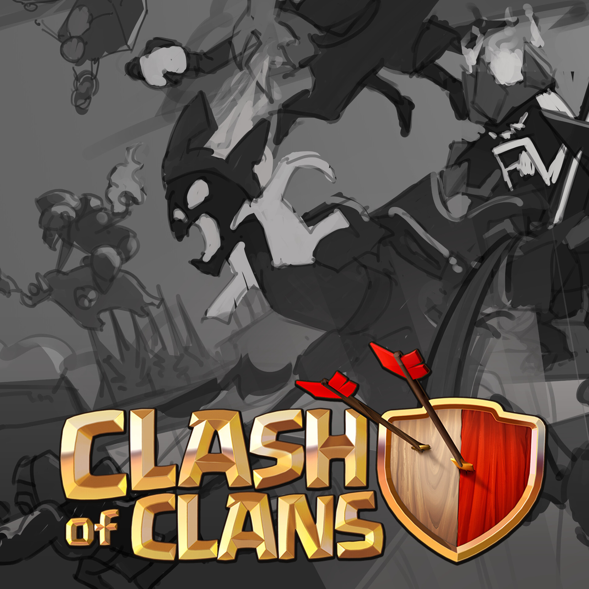 ArtStation - Clash-O-Ween 2023 Loading Screen Concept