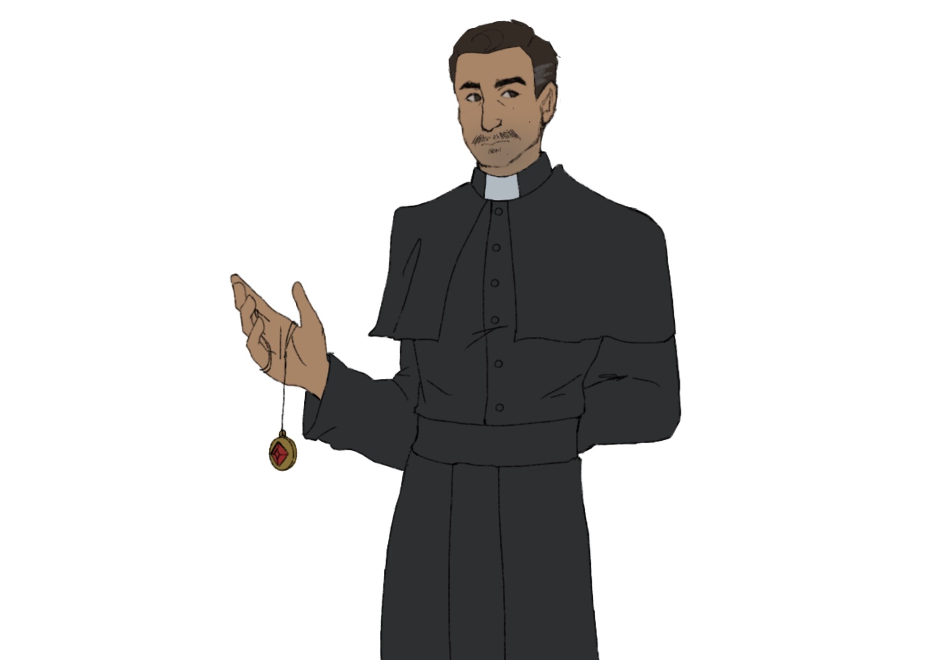 ArtStation - 3 Word Character Design ‘Priest, Hypnosis, Dishonest ...