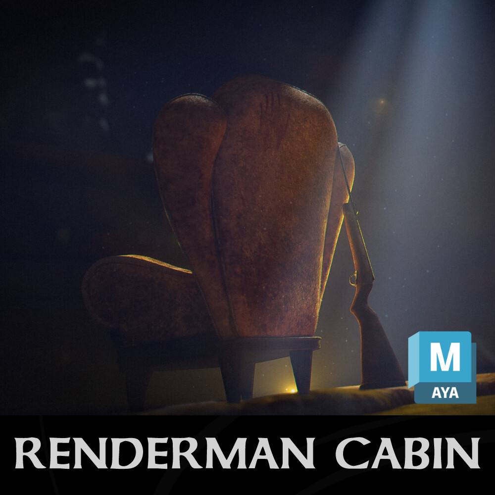 ArtStation - Renderman Cabin Project
