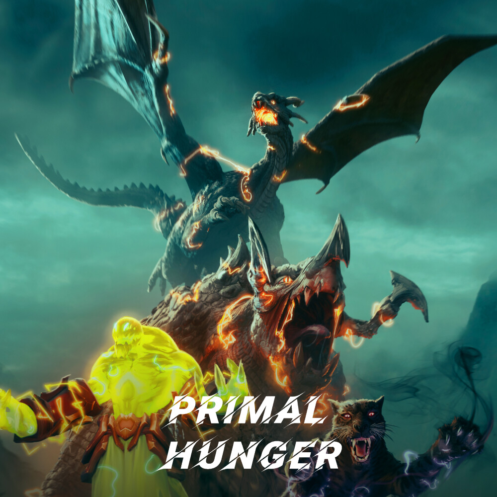 ArtStation - Primal Hunger - Key Art