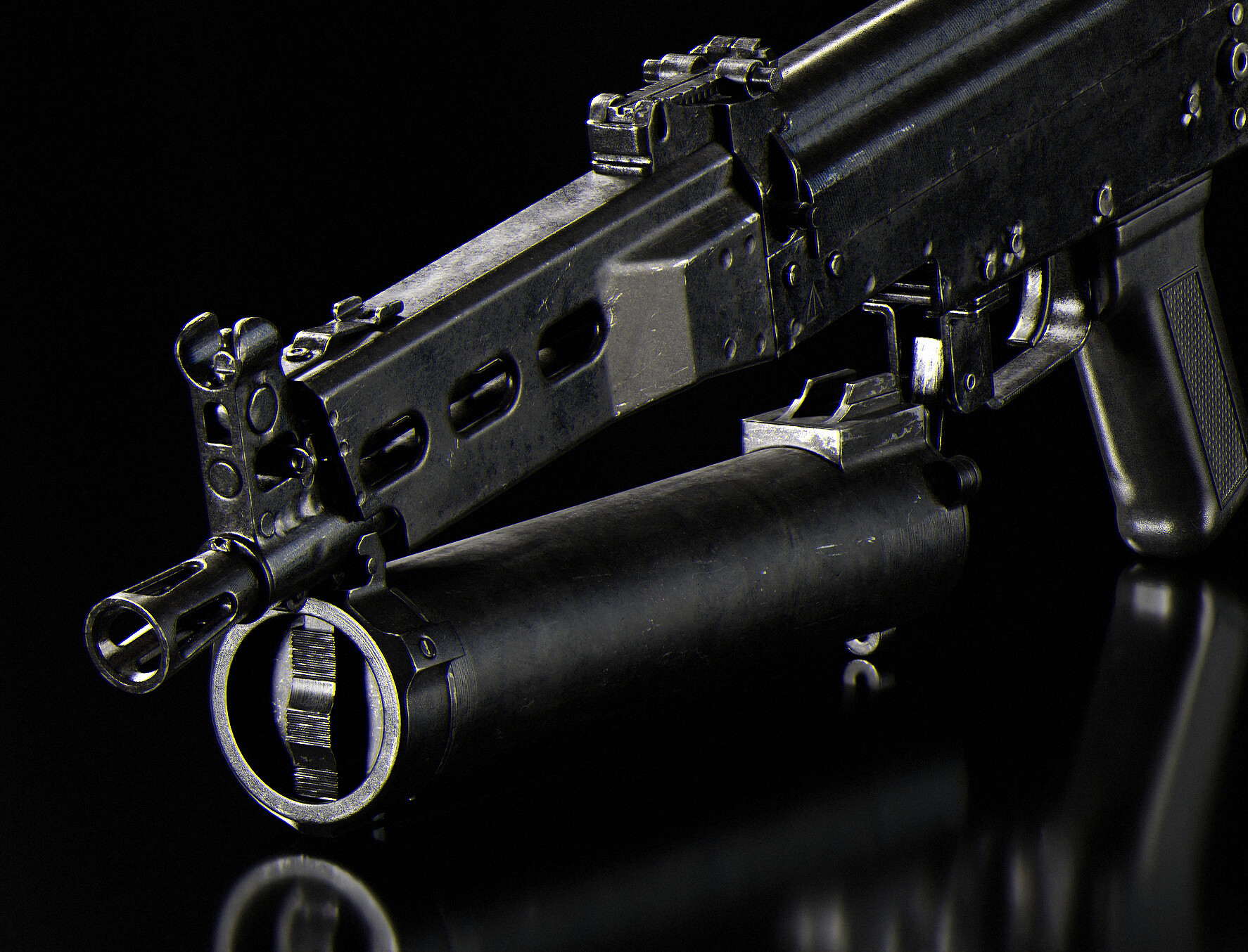 ArtStation - PP-19 Bizon