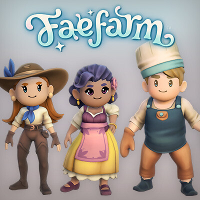 ArtStation - Fae Farm - Townfolks #2