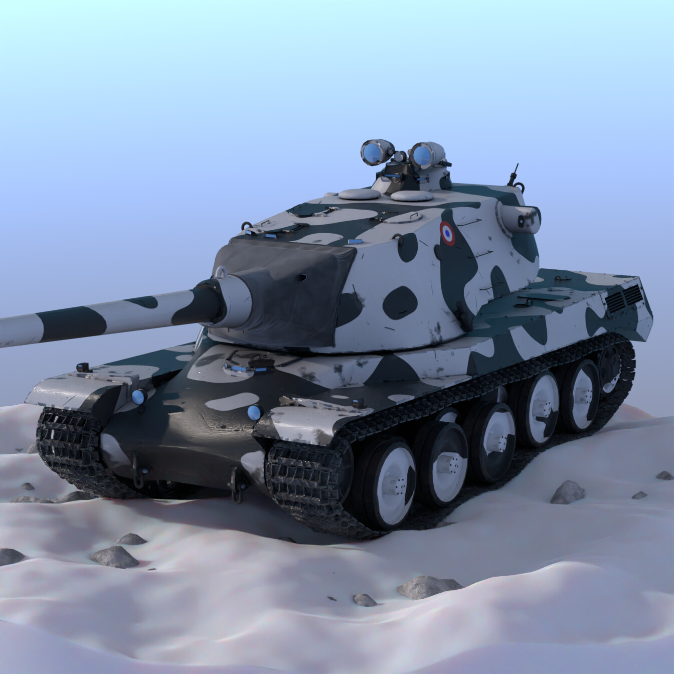 ArtStation - AMX-50 B (Surbaisse)