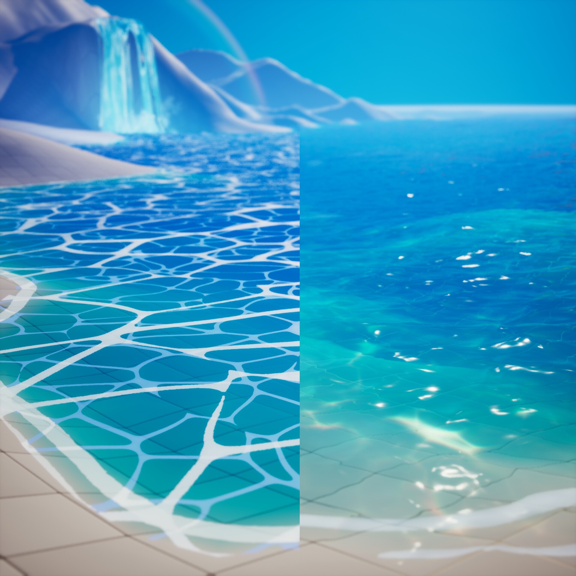 ArtStation - Stylized Water Exploration [UE5]