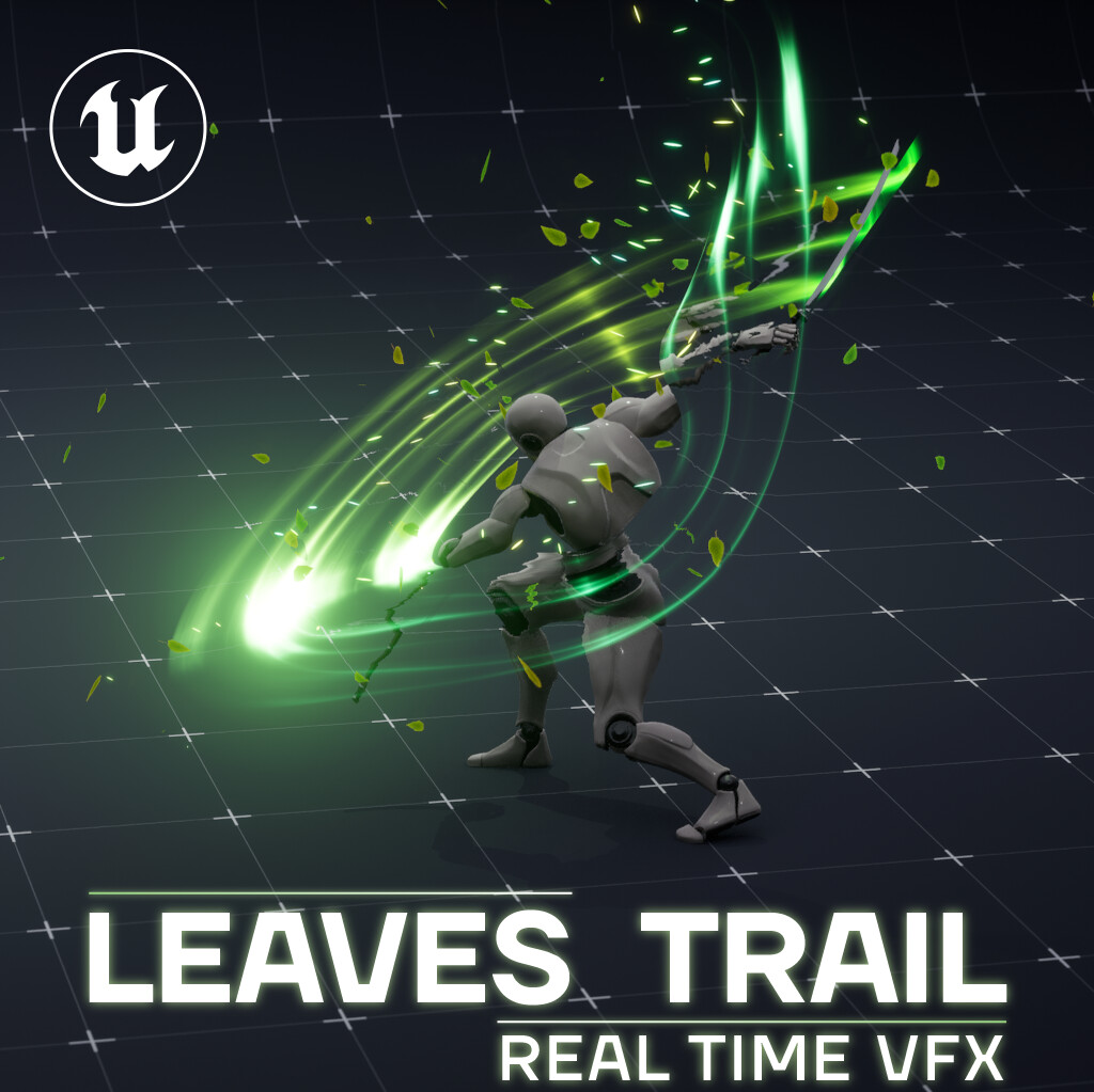 ArtStation - Leaves Trail – VFX[UE5]
