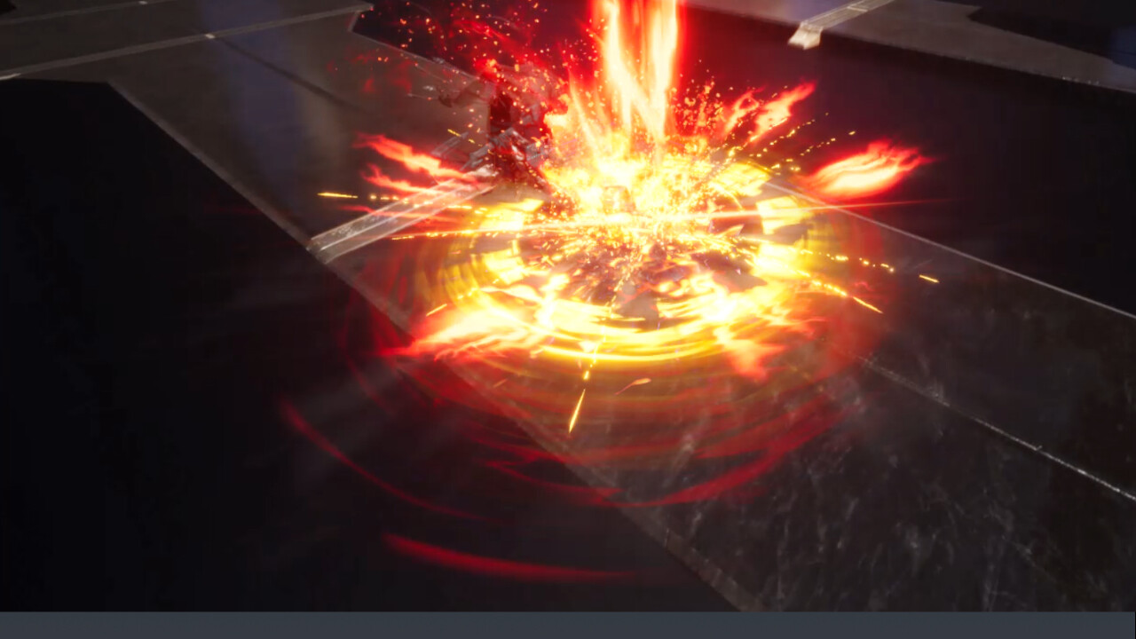 ArtStation - Hammer Impact VFX