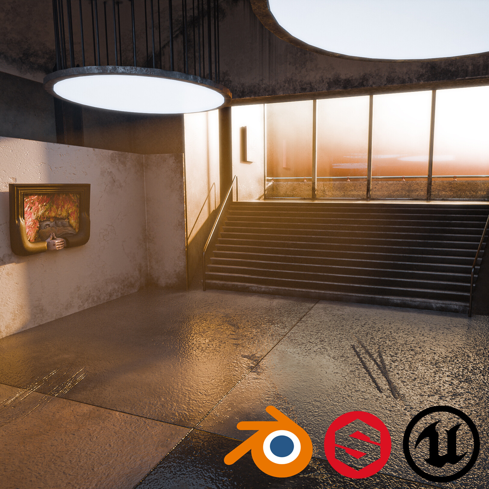 ArtStation - No Way Out Gallery