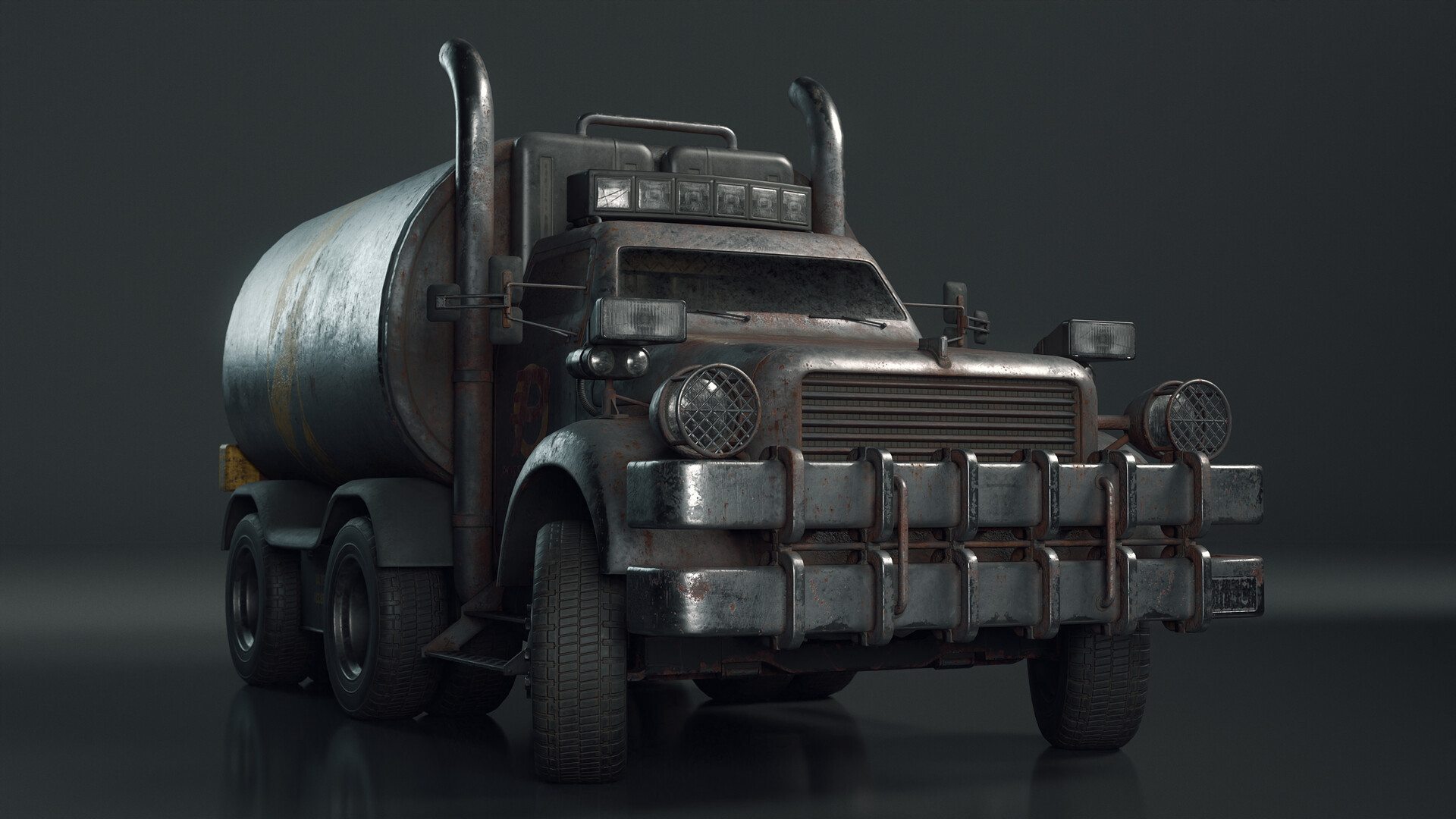 ArtStation - Tank Truck
