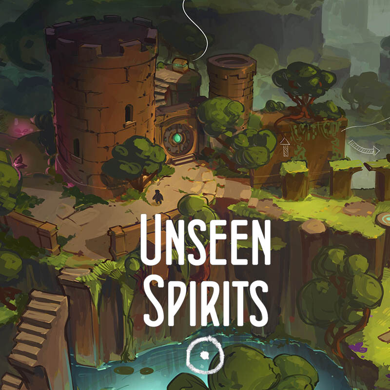 ArtStation - Freelance work - Unseen Spirits - 2018