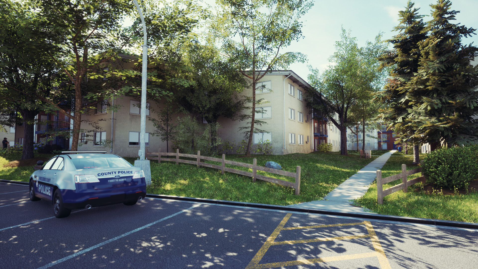 ArtStation - Garden Apartment Environment for Fire Department Simulation