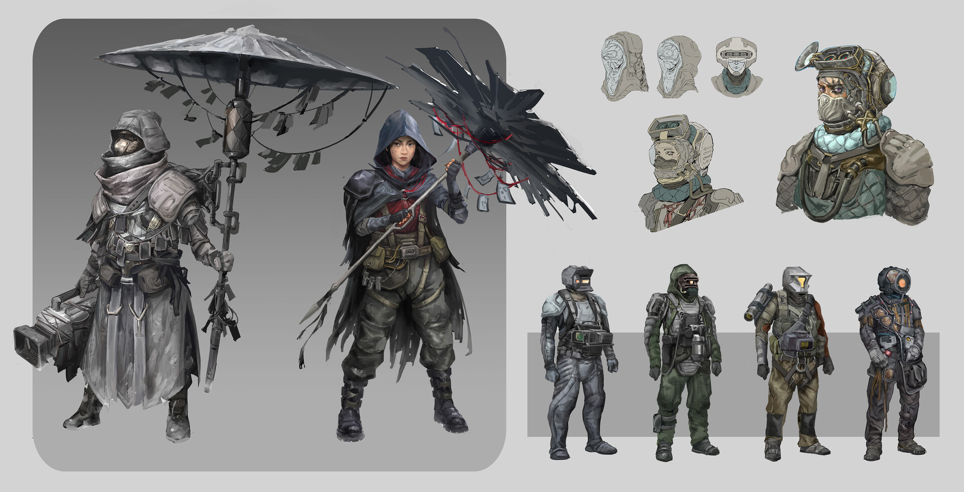ArtStation - Project Shutter - Characters and Props