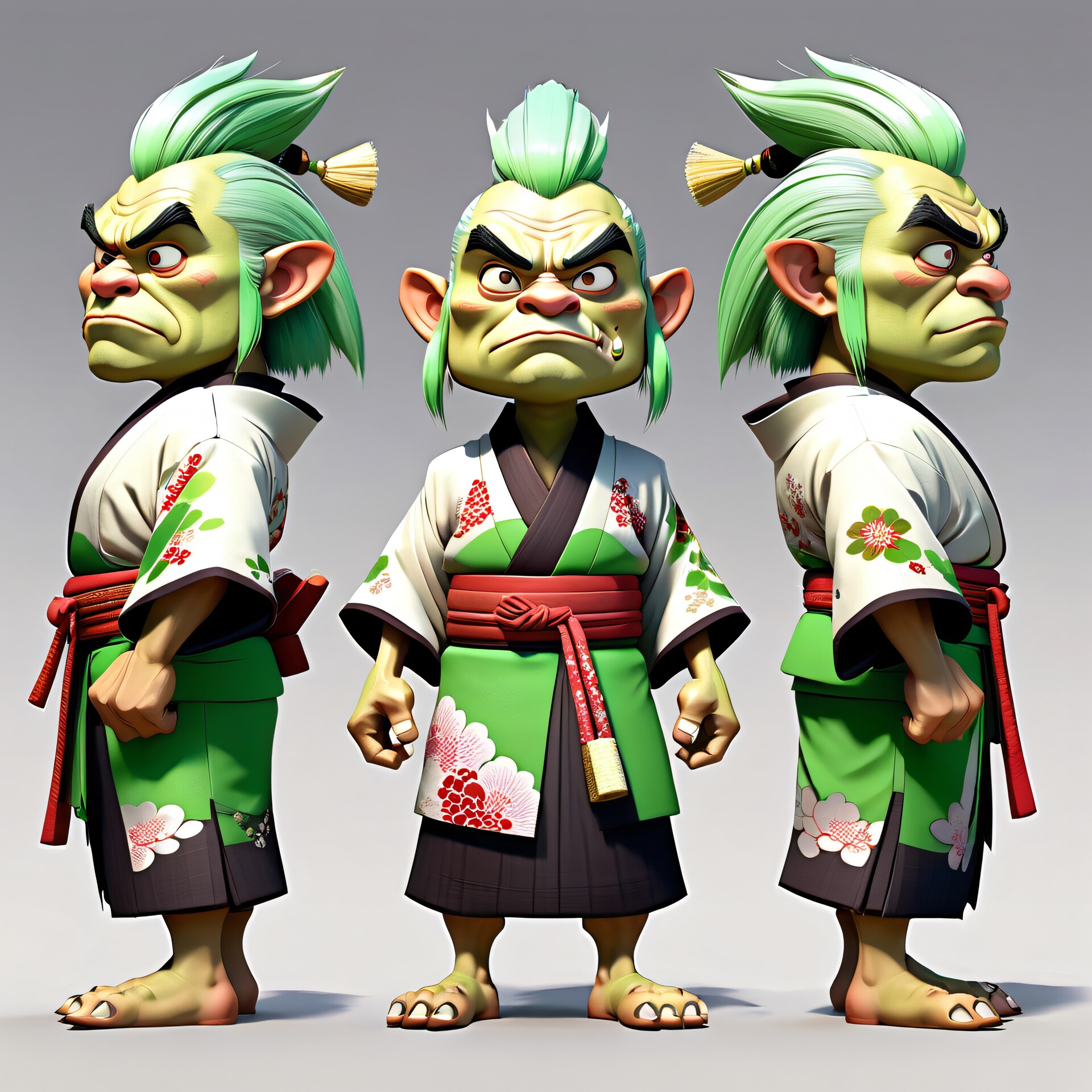 ArtStation - 210 Stylized Ogre | 4K | 3D Cartoon Concept Vol.49