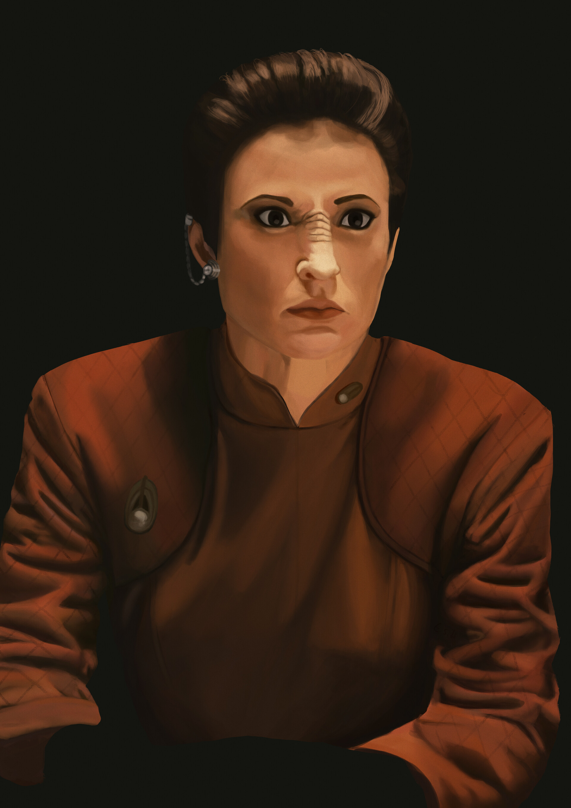 ArtStation - Screencap Study - Kira Nerys