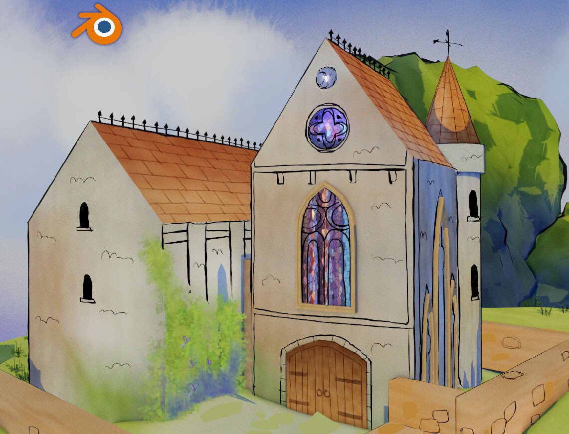 ArtStation - castle and other gp