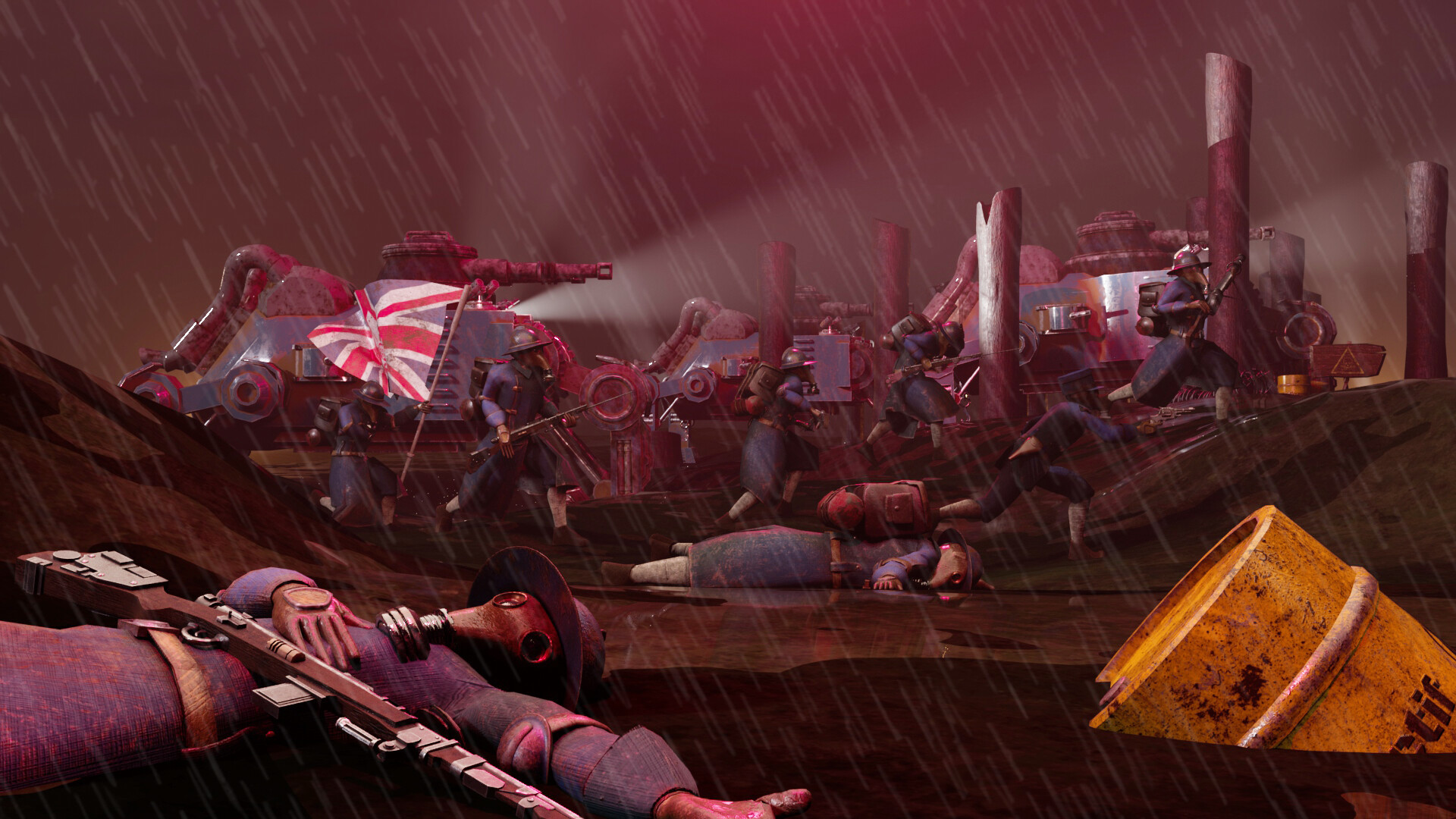 ArtStation - Dieselpunk World War 1