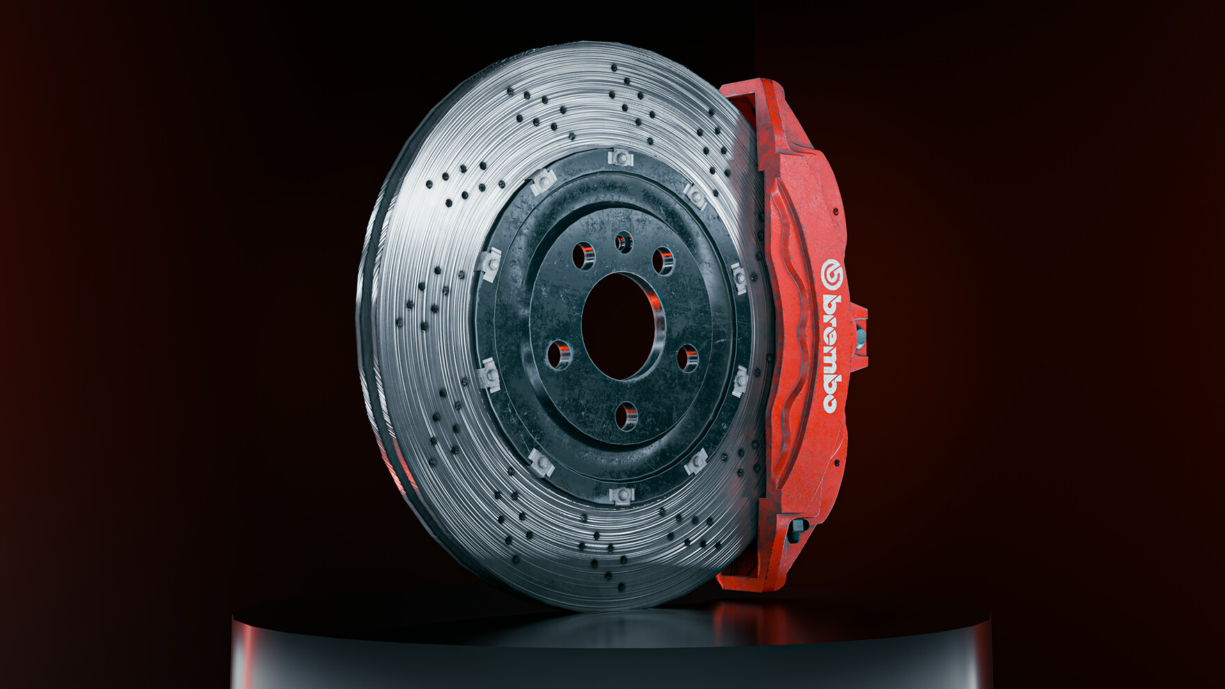 ArtStation - Brembo Brake Caliper