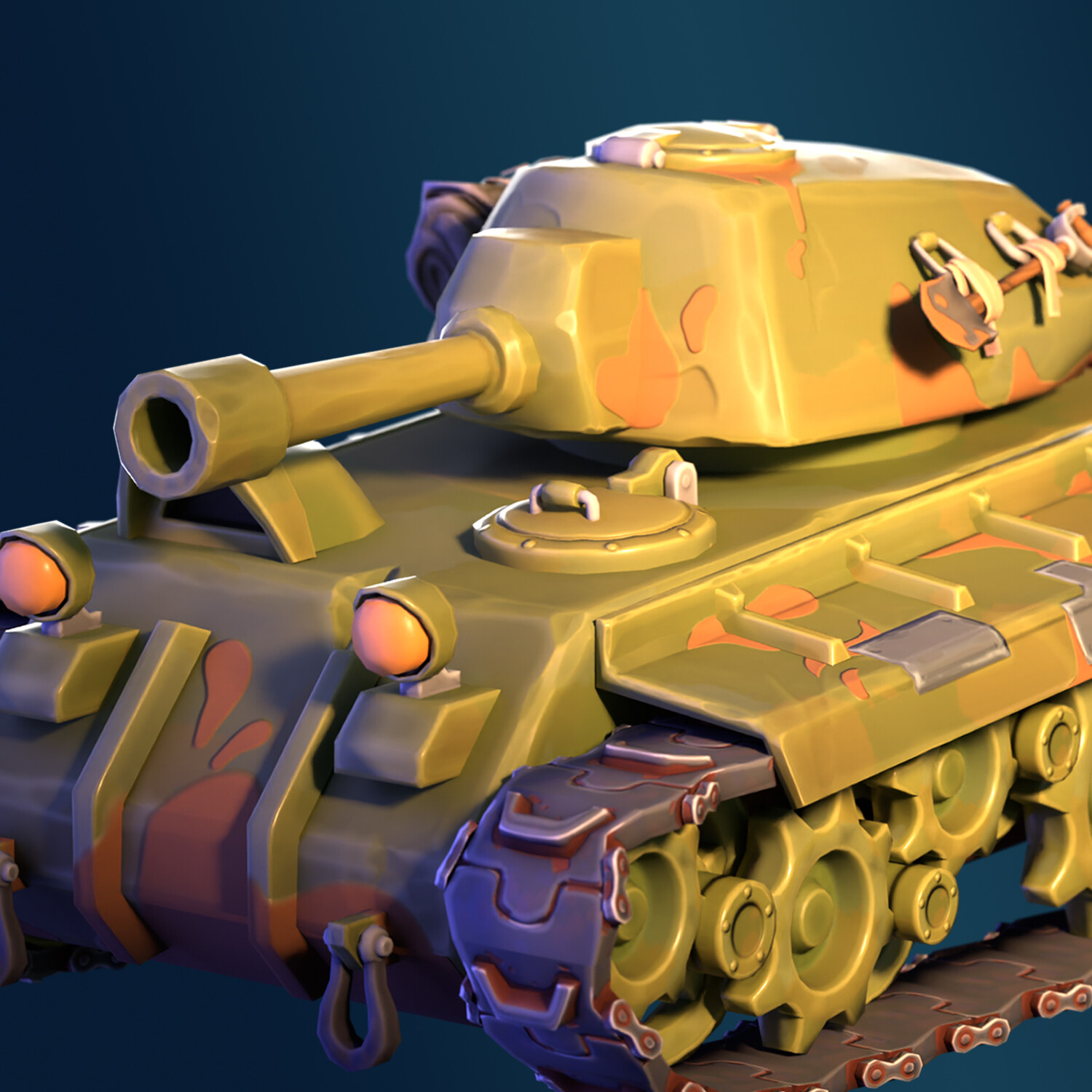 ArtStation - Stylized Tank