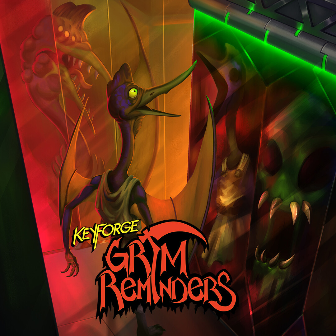 ArtStation - Keyforge: Don't Believe Your Eyes