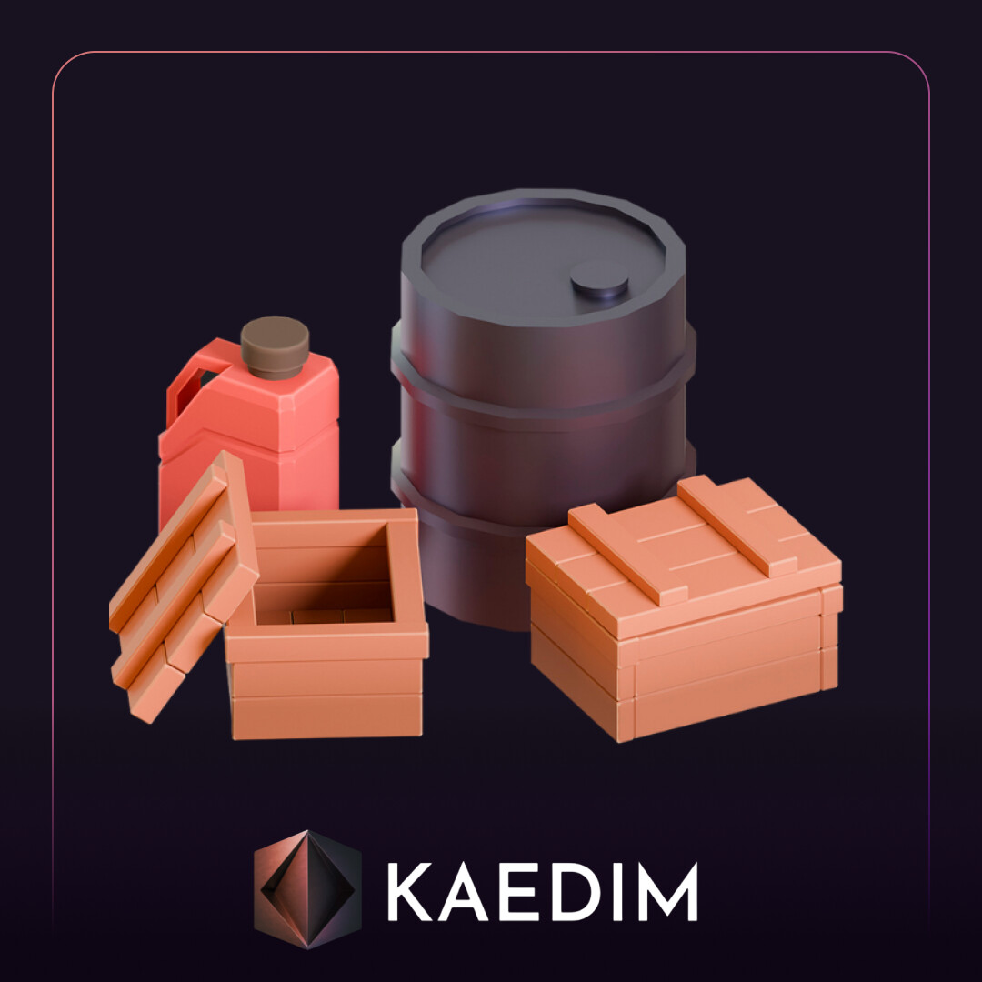 ArtStation - Provisions | Stylised Mobile Game Assets | Kaedim