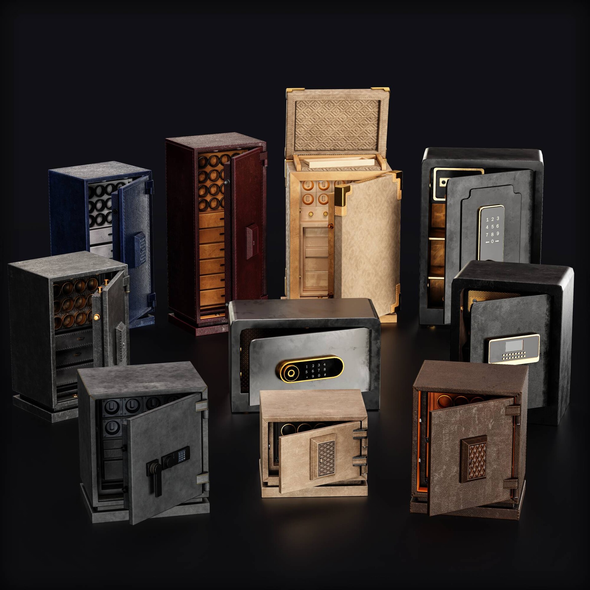 ArtStation - 10 Safe -Game Asset