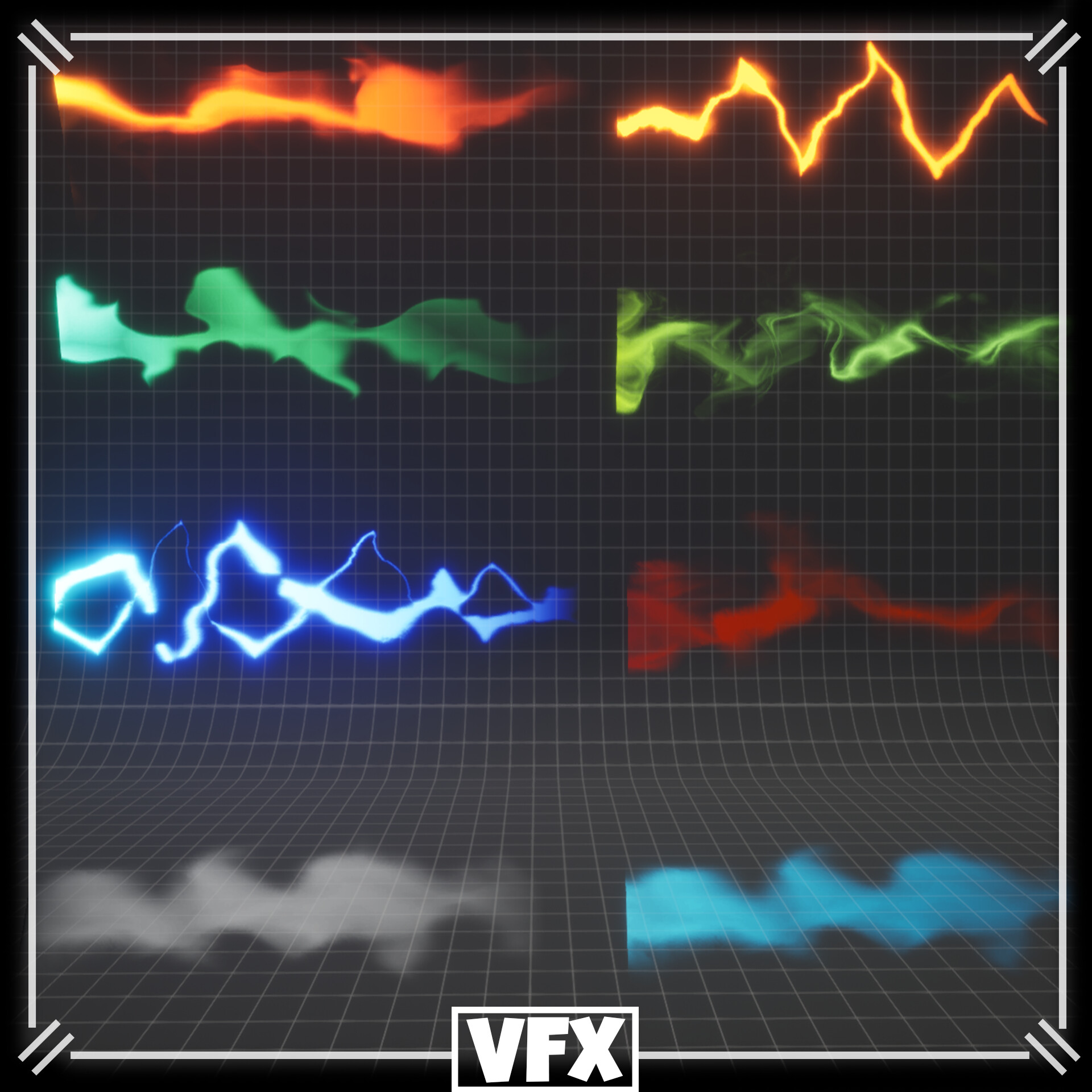 ArtStation - VFX- Trail Study