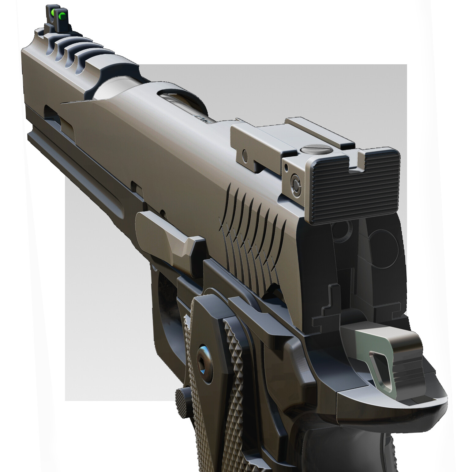 ArtStation - 1911 (High Poly)