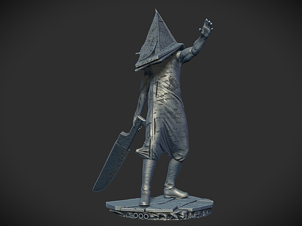 ArtStation - Pyramid head Silent Hill 2 Remake