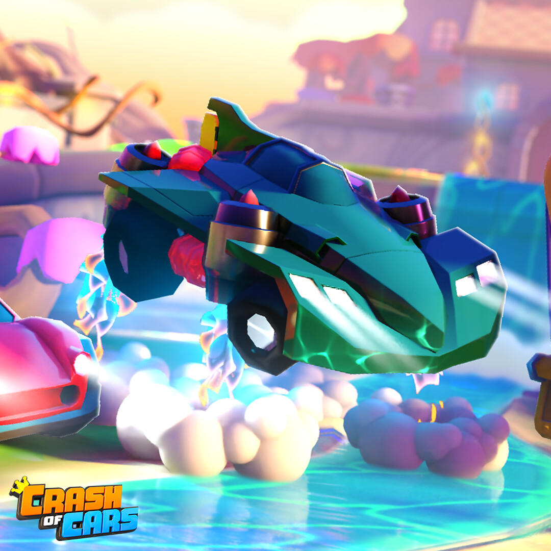 ArtStation - "Skygarden" - Crash of Cars - Splash Screen