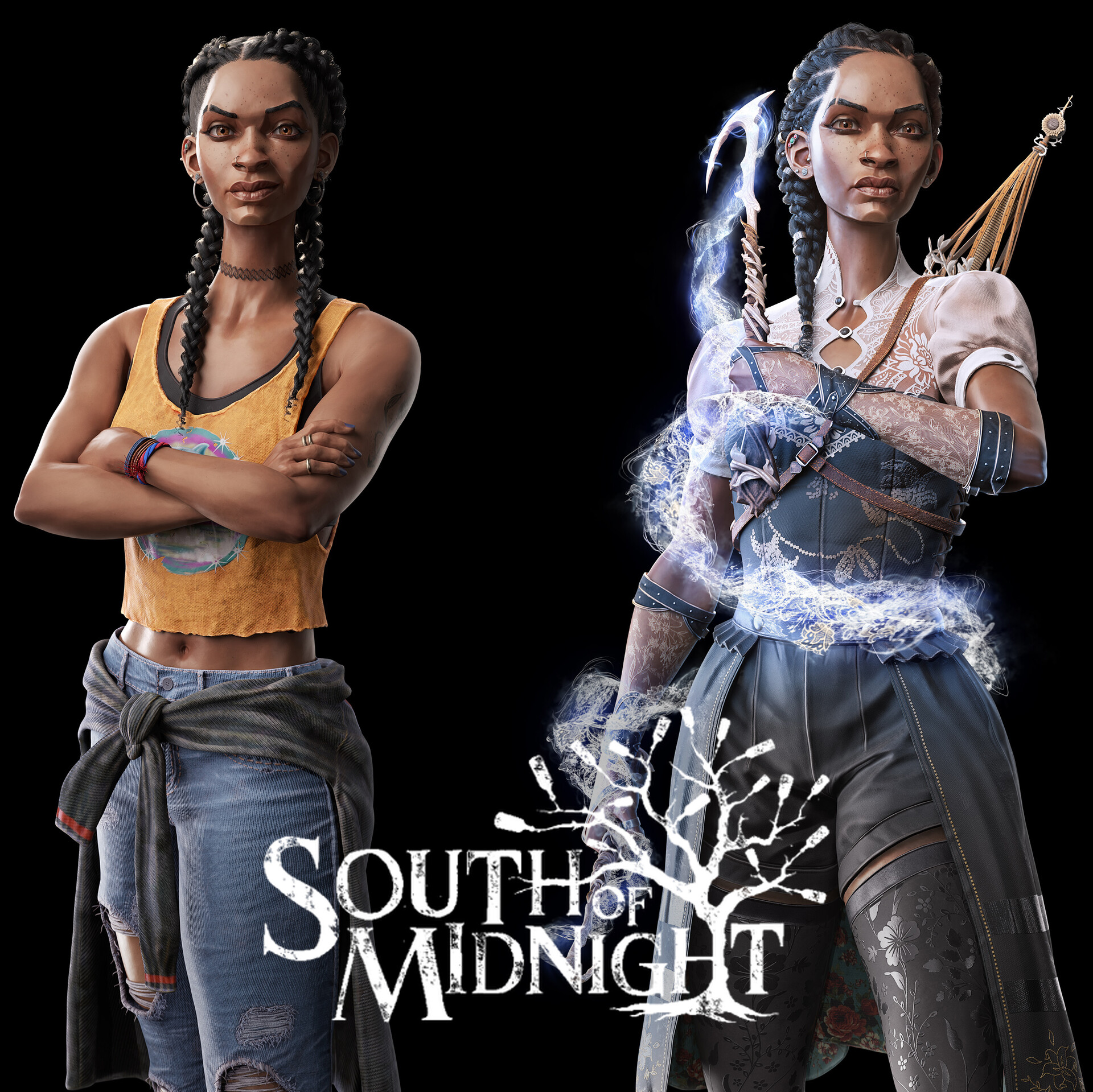 Rodrigue Pralier - South of Midnight - Hazel models