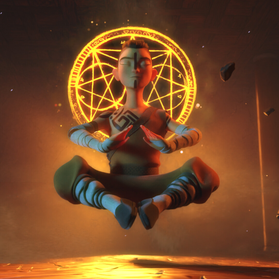 ArtStation - Light and Shadows: A Shaolin Journey