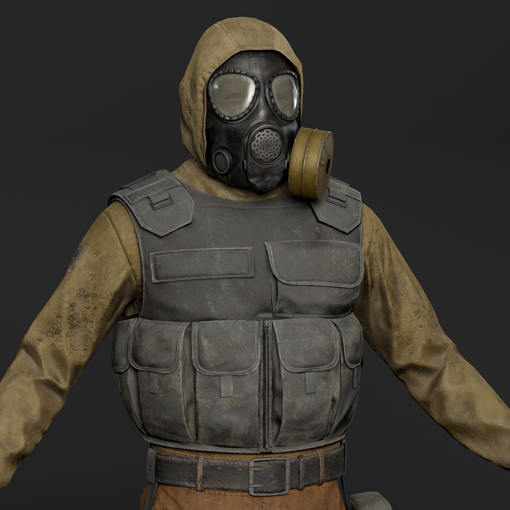 ArtStation - Merc armor weared bandit