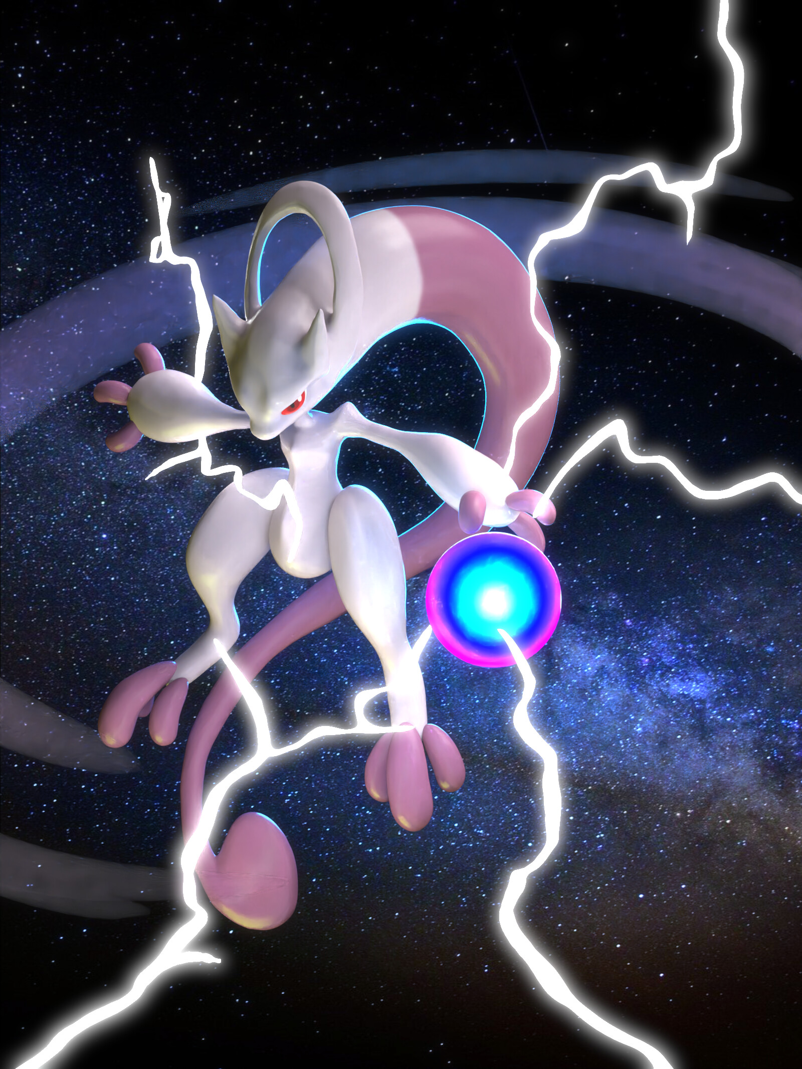 ArtStation - Mega Mewtwo Y