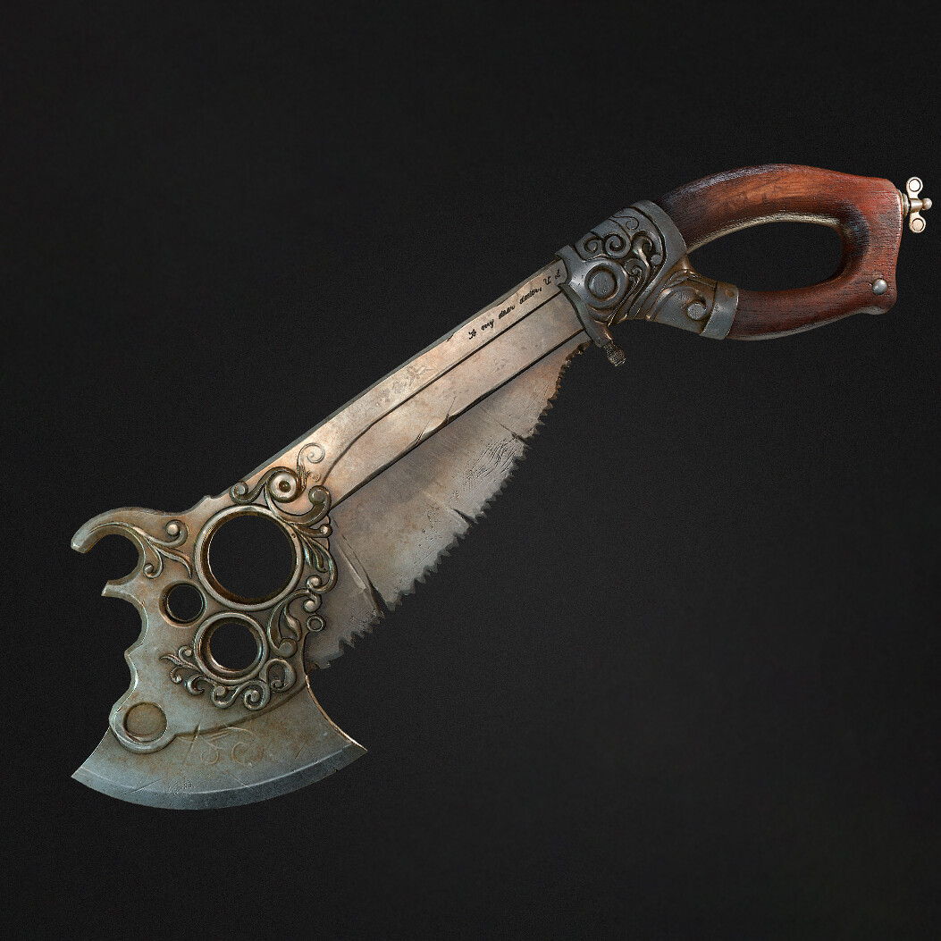 ArtStation - Victorian era amputation saw