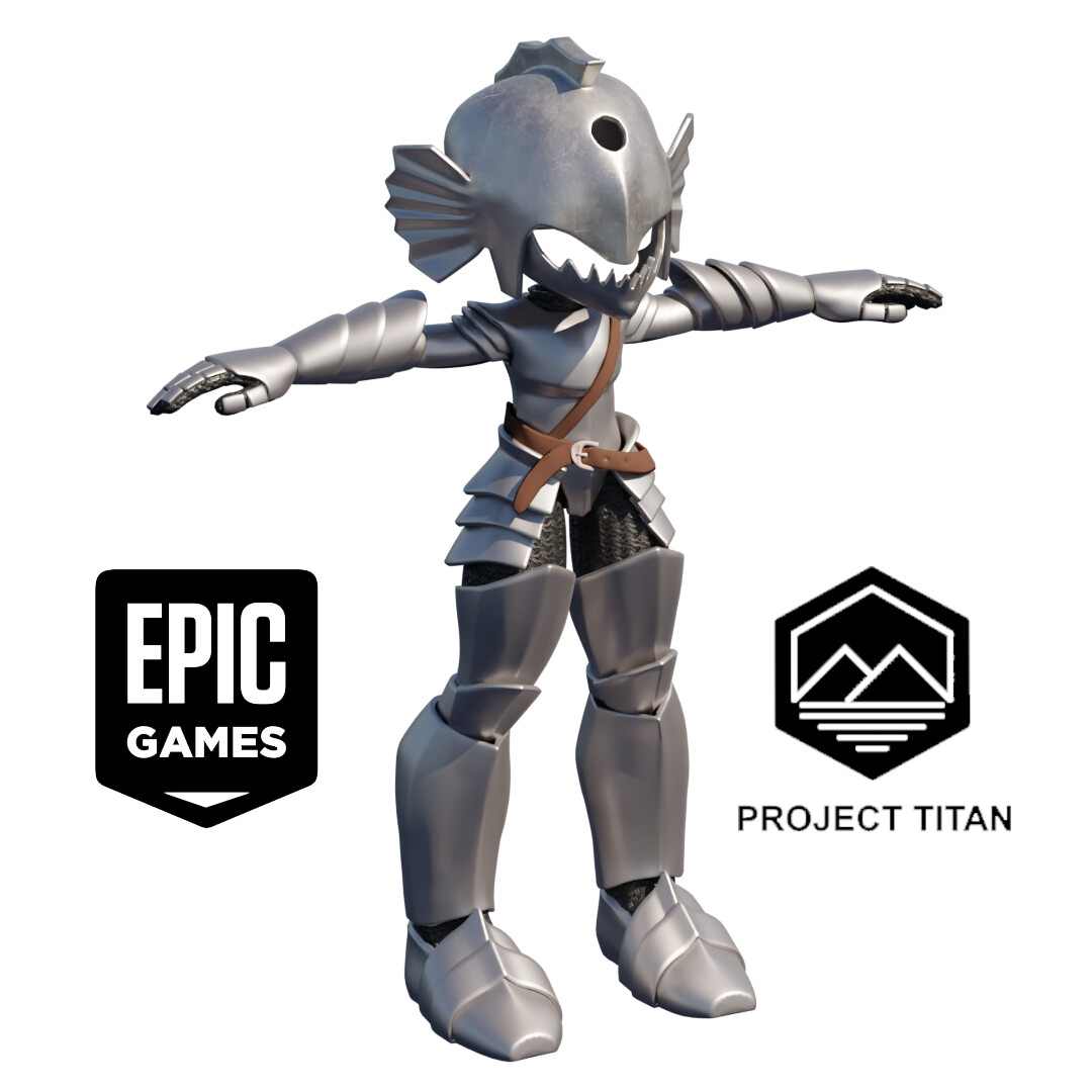 ArtStation - Arctic Soldier - Titan Project - Epic Games