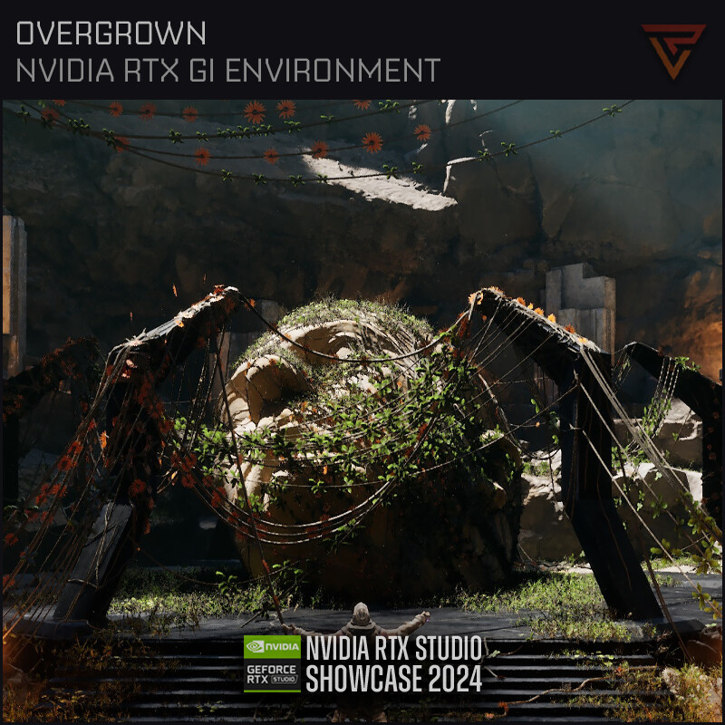 ArtStation - Overgrown - Unreal RTX Environment Art