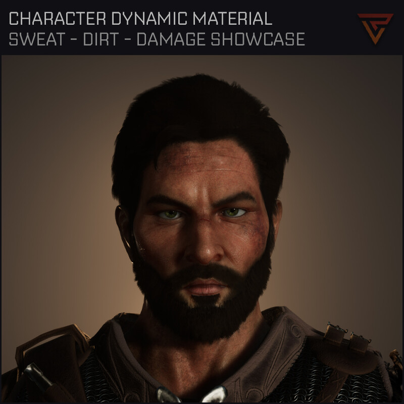 ArtStation - Character Texturing & Dynamic Status Material