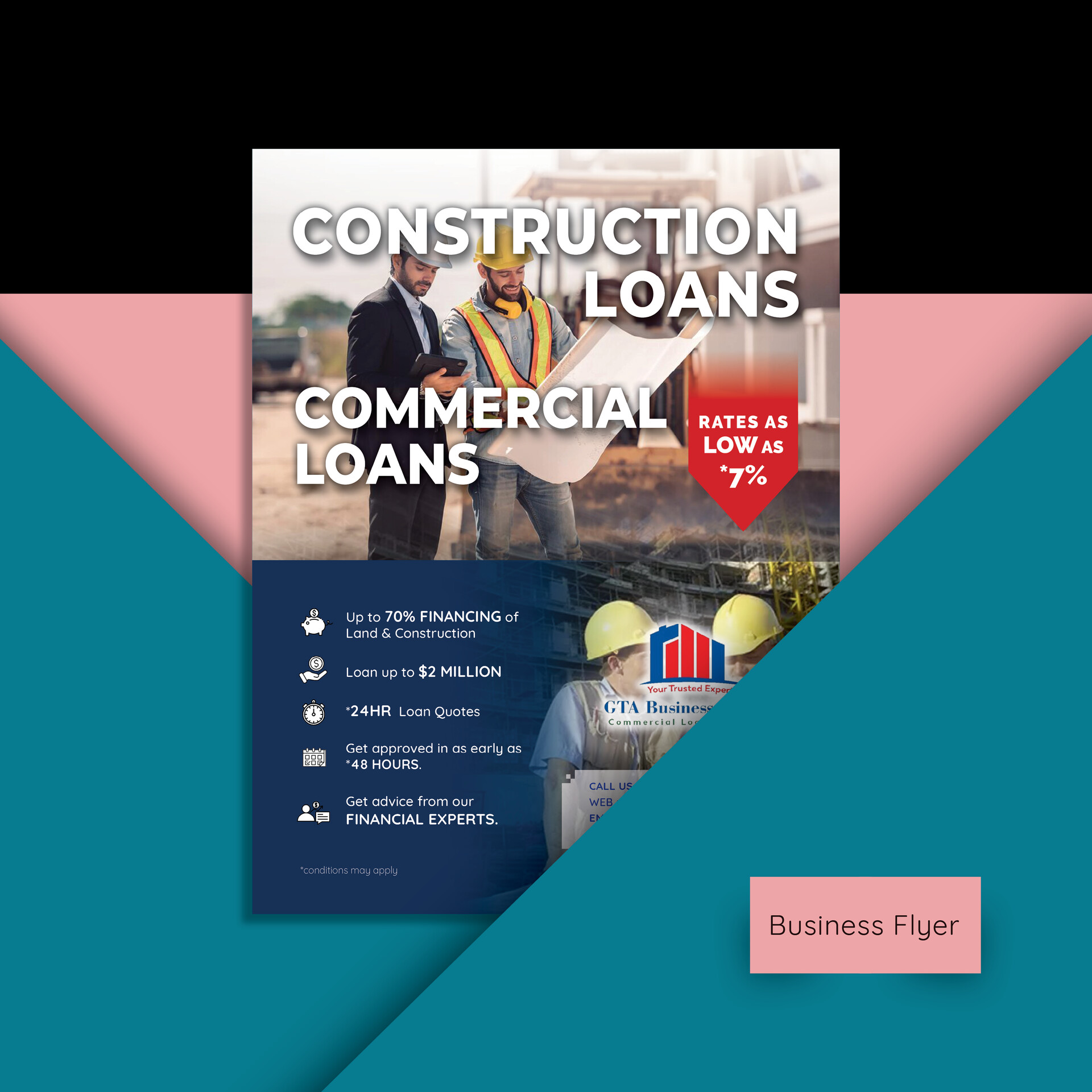 Glyzel - Poster / Flyer Business ad