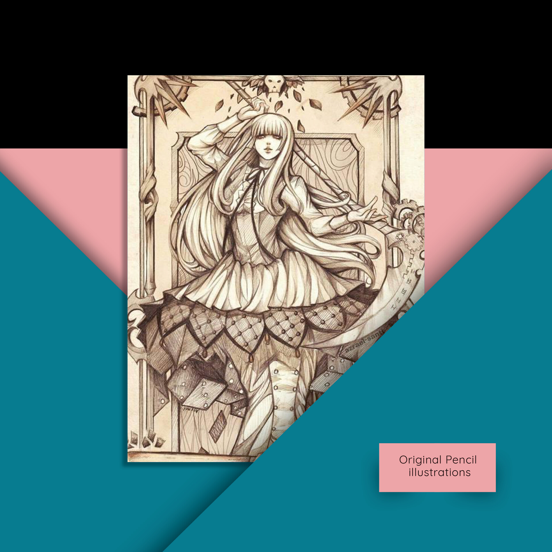 ArtStation - Pencil Works Hand-drawn