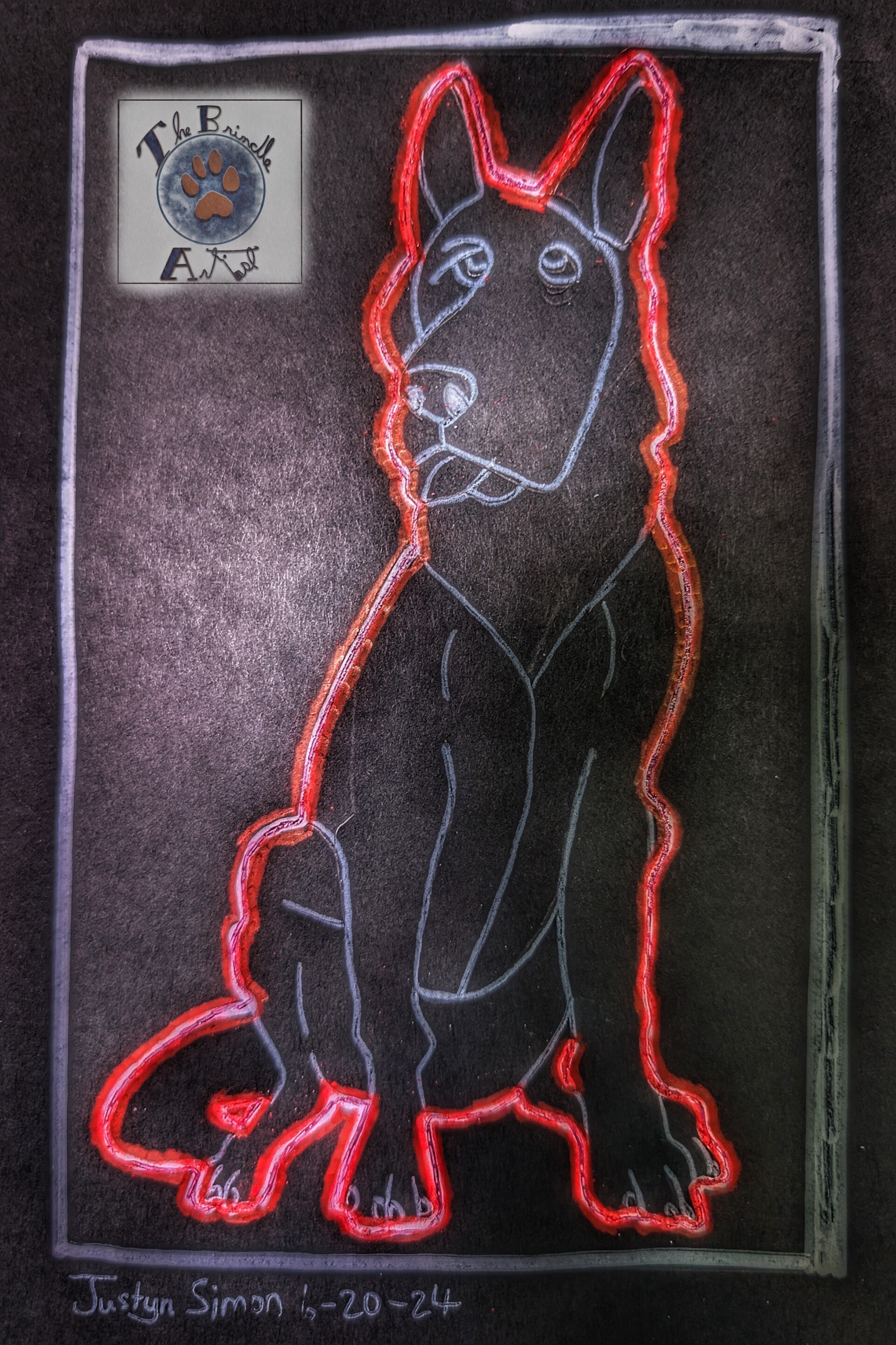 ArtStation - Neon Dog