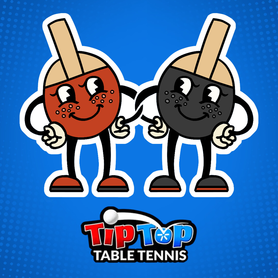 ArtStation - Tip Top Table Tennis Stickers
